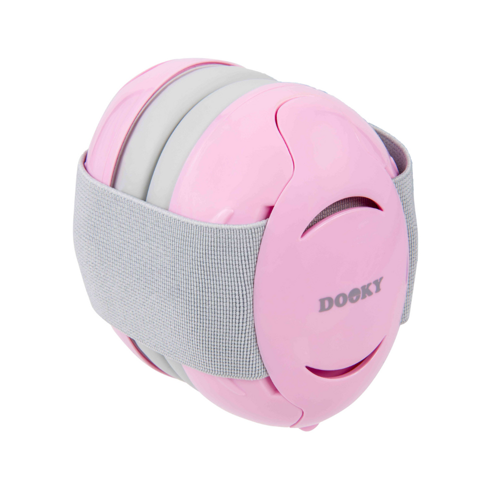 DOOKY CASCOS DE CANCELACIÓN DE RUIDOS PARA BEBÉ (0 A 3 AÑOS) ROSA ...